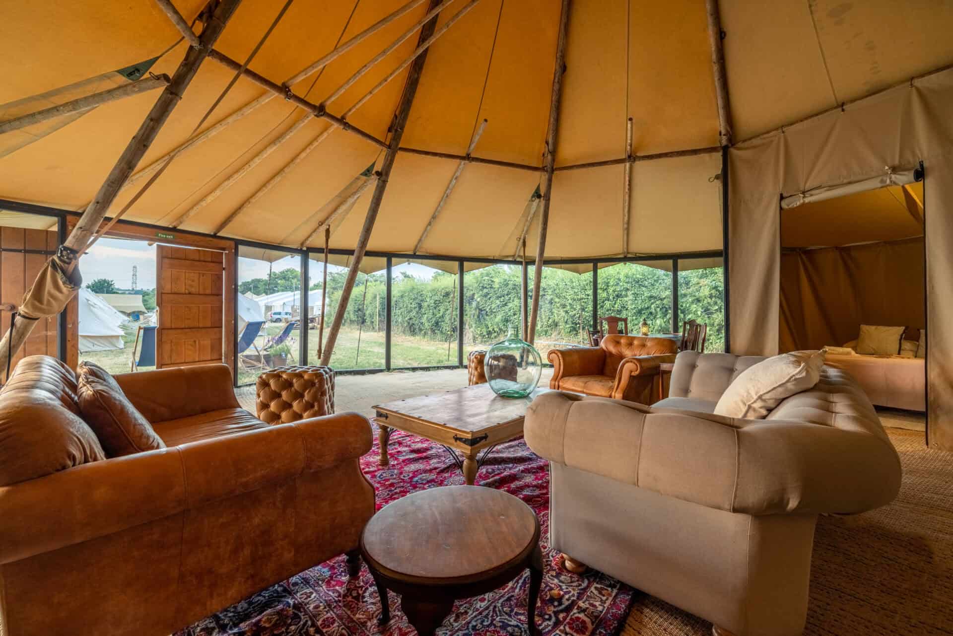 Tipi Tenthouse Suite • The Pop-Up Hotel